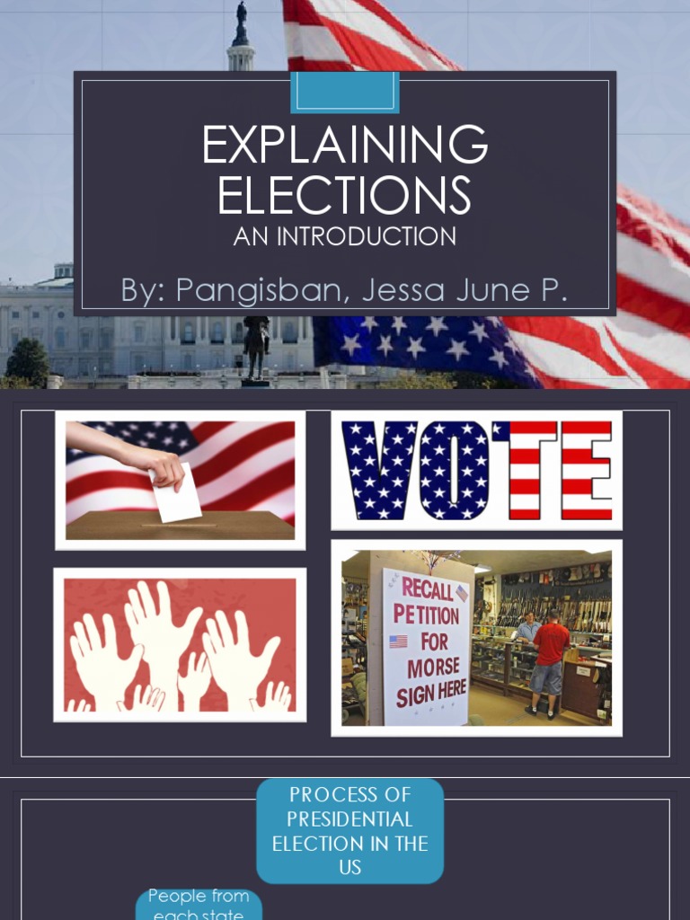 Explaining Elections: By: Pangisban, Jessa June P | PDF | Public Sphere ...
