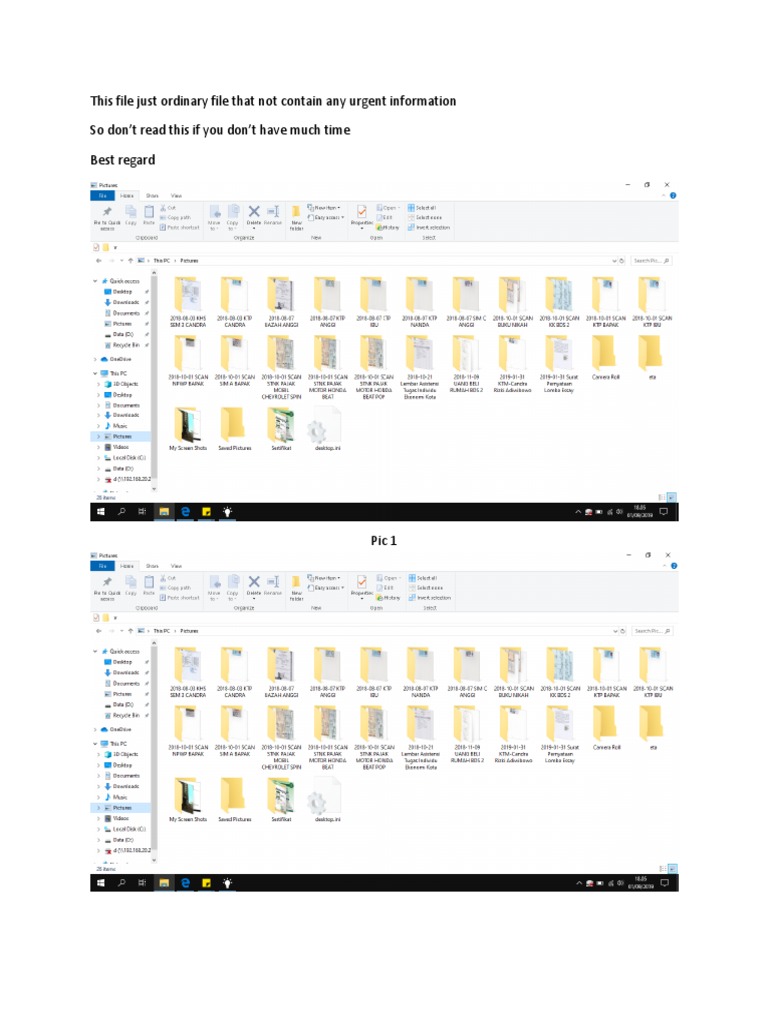 This File Just Ordinary File That Not Contain Any Urgent Information So ...