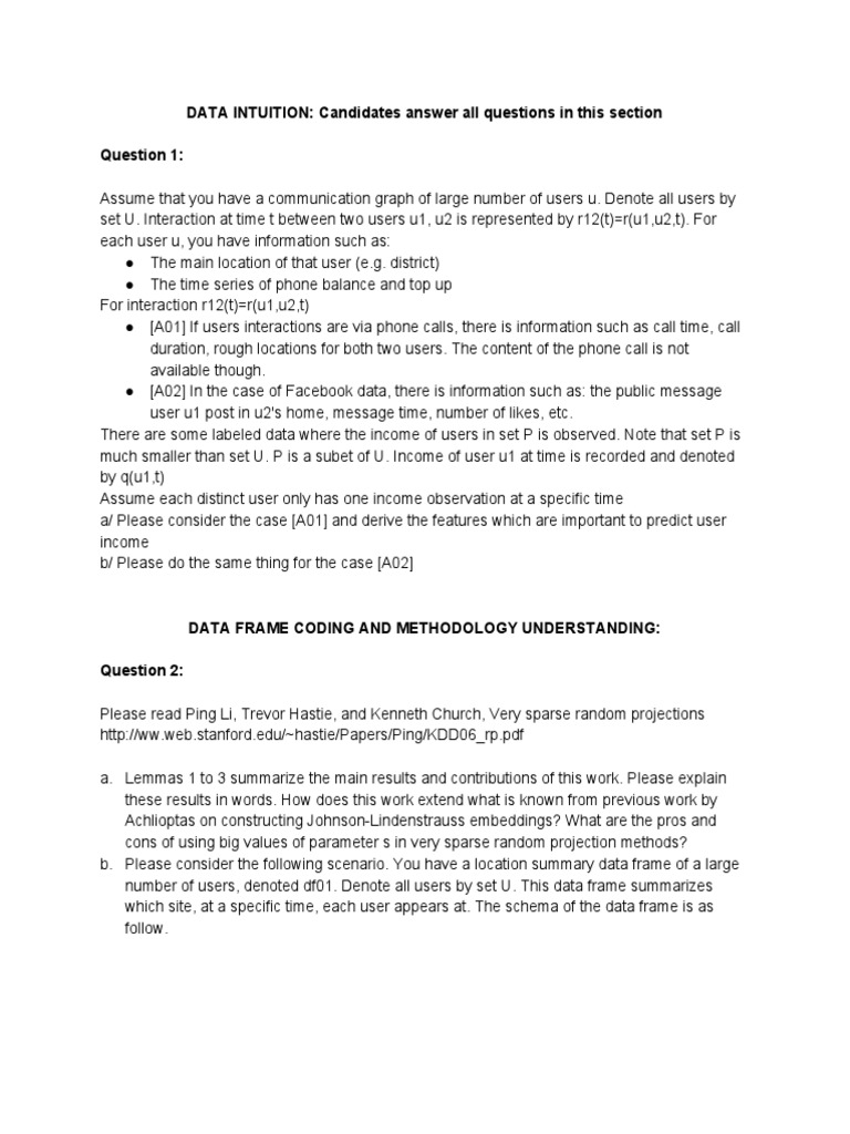 Research Engineer Screening Exercise PDF | PDF | Median | Temperature