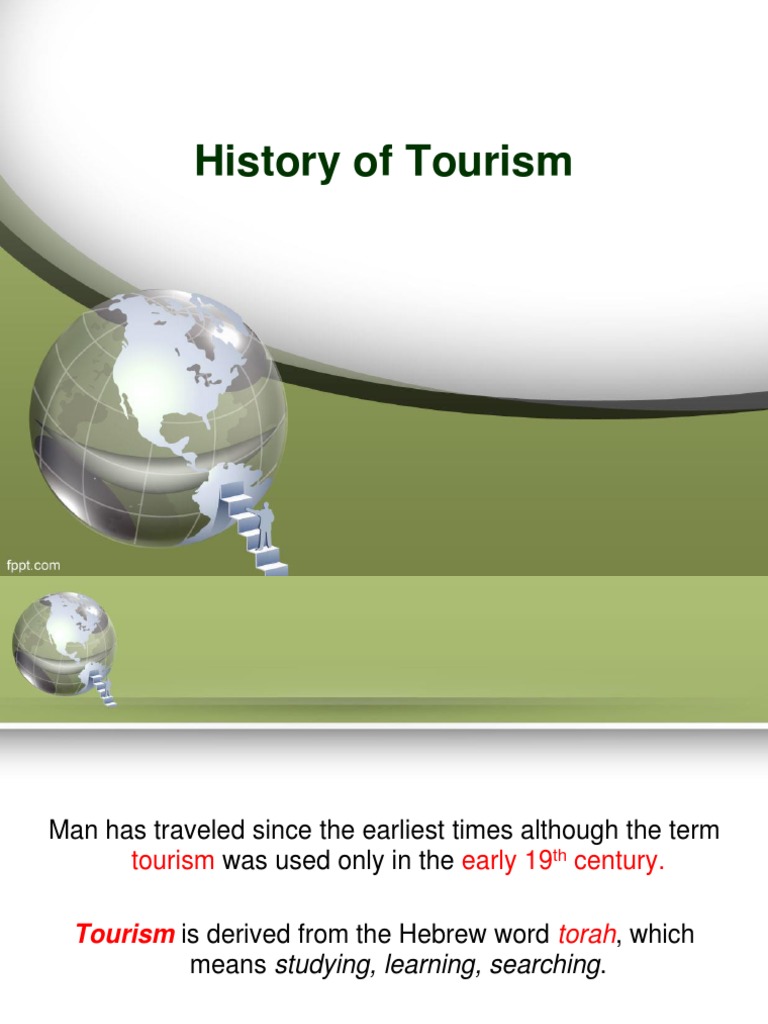 The Evolution of Tourism: From Early Travel for Trade and Religion to ...