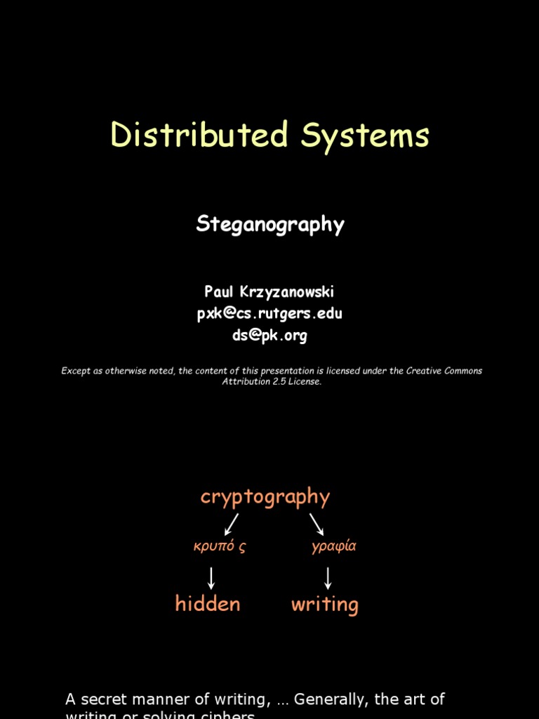 18 Steganography | PDF | Cryptography | Data Compression