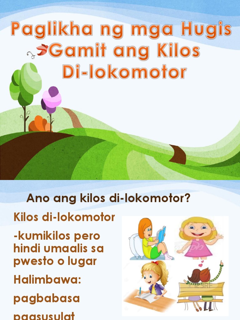 Health Kilos Di-Lokomotor | PDF