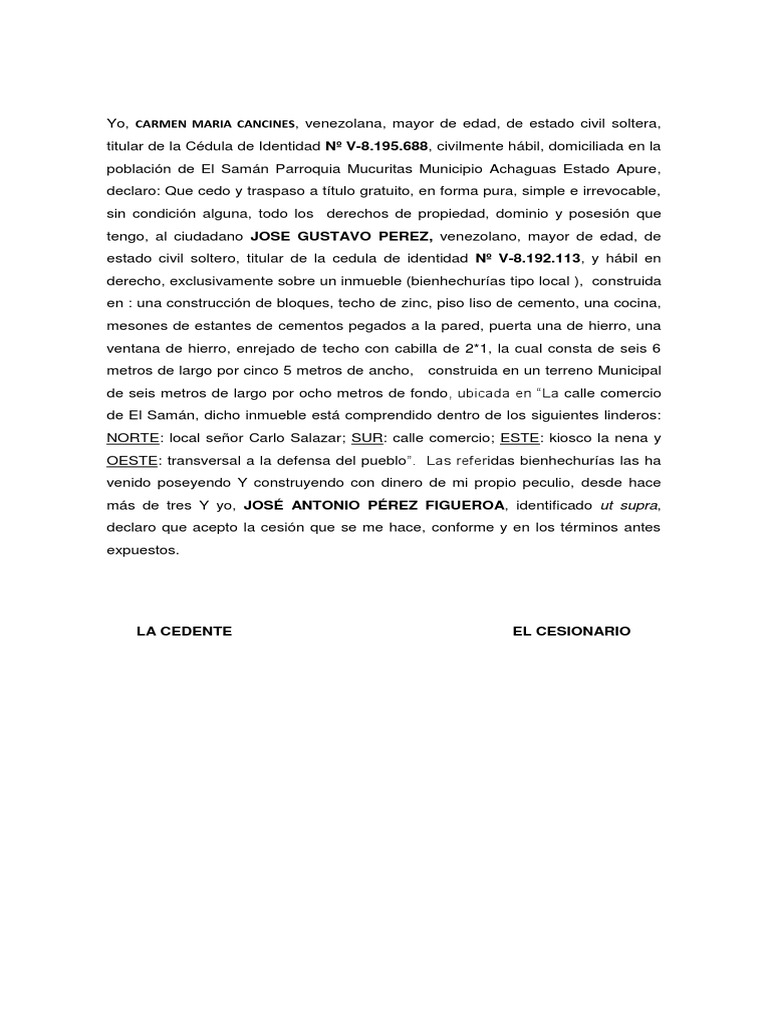 Secion de Dercho Documento | PDF