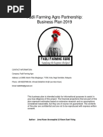 Poultry Farming Business Plan Guide | PDF | Business | Market (Economics)