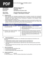 Contoh RPP Project Based Learning | PDF