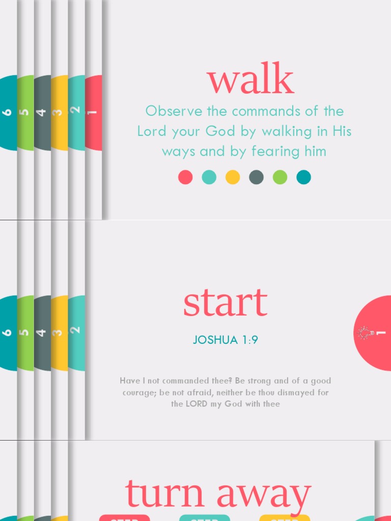 Observe The Commands of The Lord Your God by Walking in His Ways and by ...