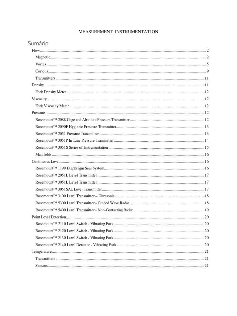 Compact List - Emerson Automation | PDF | Flow Measurement | Density
