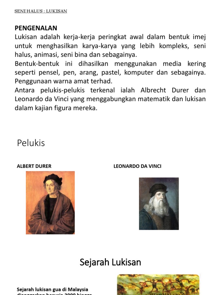 Seni Halus Lukisan | PDF