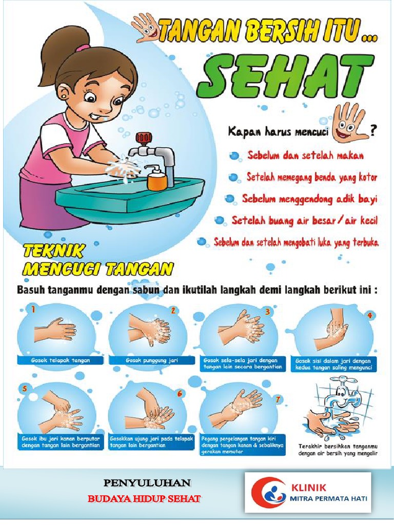 Poster Cuci Tangan PDF | PDF