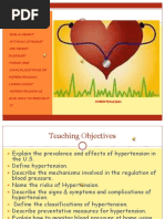 Hypertension Concept Map | PDF