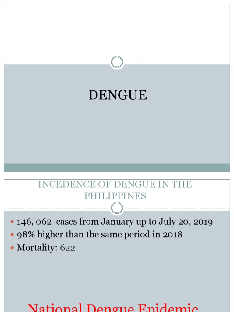 Dengue Journal Report | PDF | Public Health | Medicine