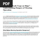 Snap-Back Zone Diagrams for Mooring | PDF | Infographics | Teaching ...