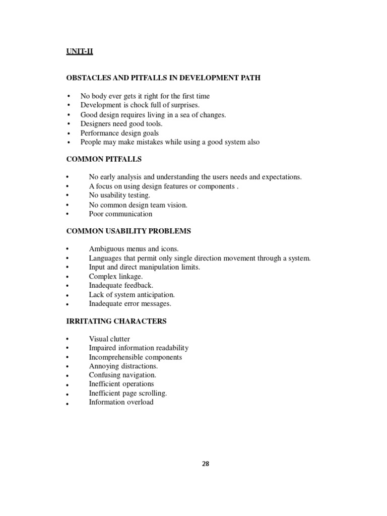 Unit 2 | PDF | Usability | Perception
