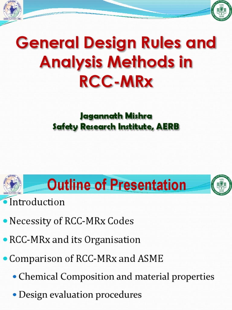 RCC-MRx-Design Rules and Analysis Methods | Download Free PDF ...