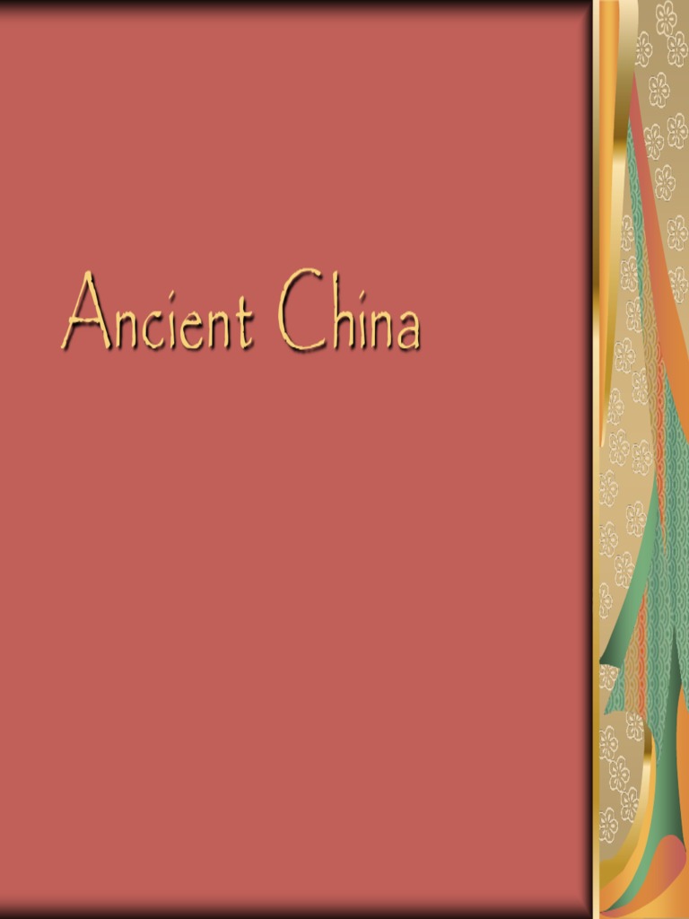 Ancient China | PDF