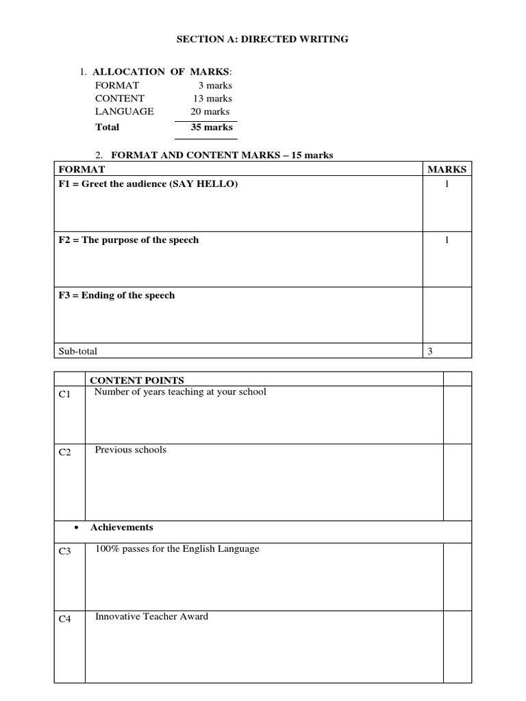 Directed Essay | PDF