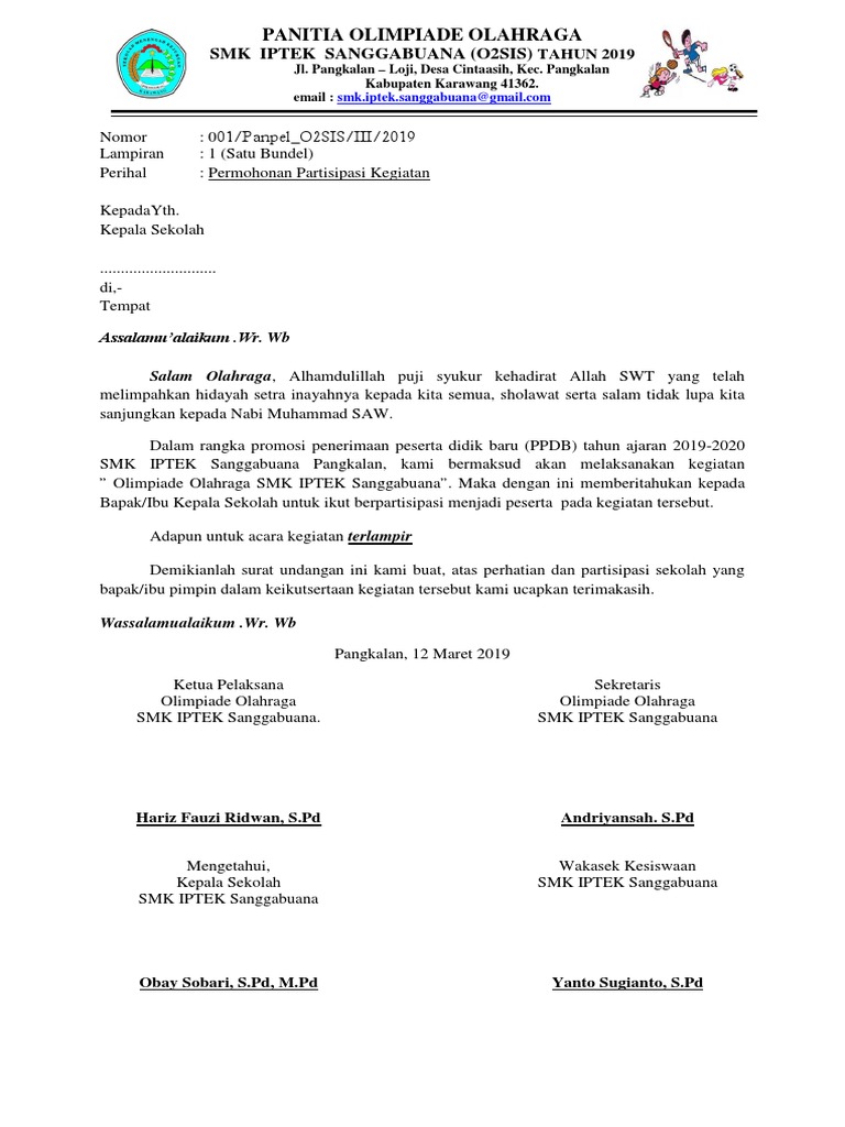 Undangan OSIS | PDF