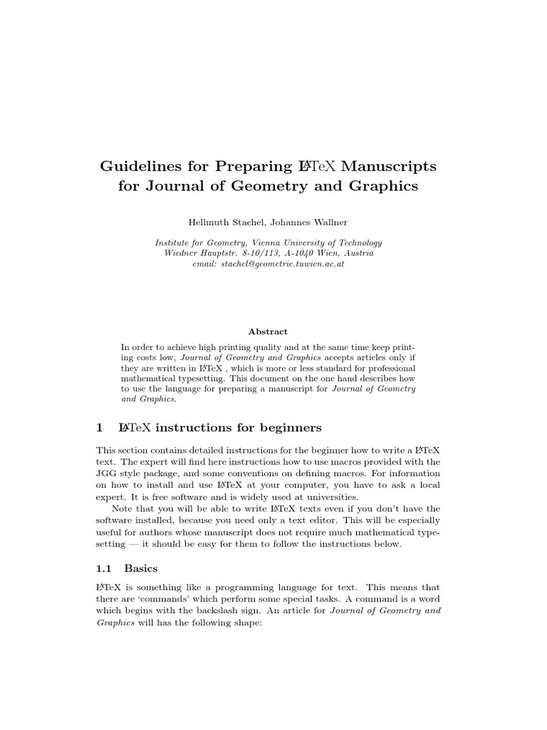 Latex Guide | PDF | Matrix (Mathematics) | Graphic Design