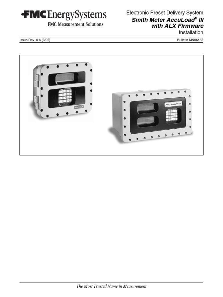 AccuLoad III X Installation | PDF | Electrical Connector | Relay