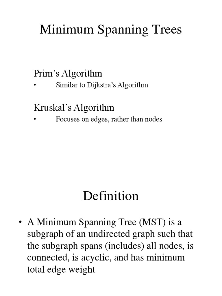 Prim Kruskal | PDF | Mathematical Relations | Combinatorics