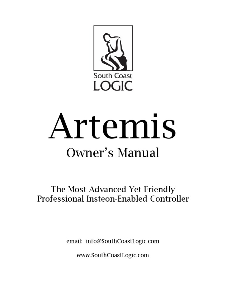 Artemis Owner S Manual Pdf Ip Address Internet Protocol Suite