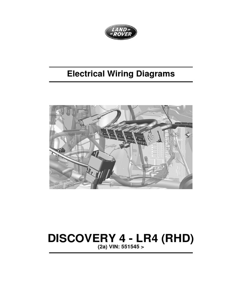 LR4 Electrical Wiring Diagrams 1 | PDF | Electrical Connector ...
