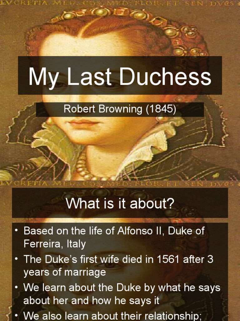 My Last Duchess | PDF