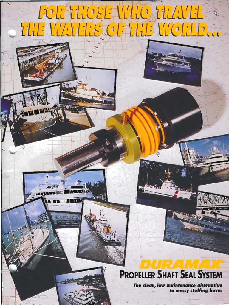 Propeller Shaft Seal System Brochure | PDF | Propeller | Wear