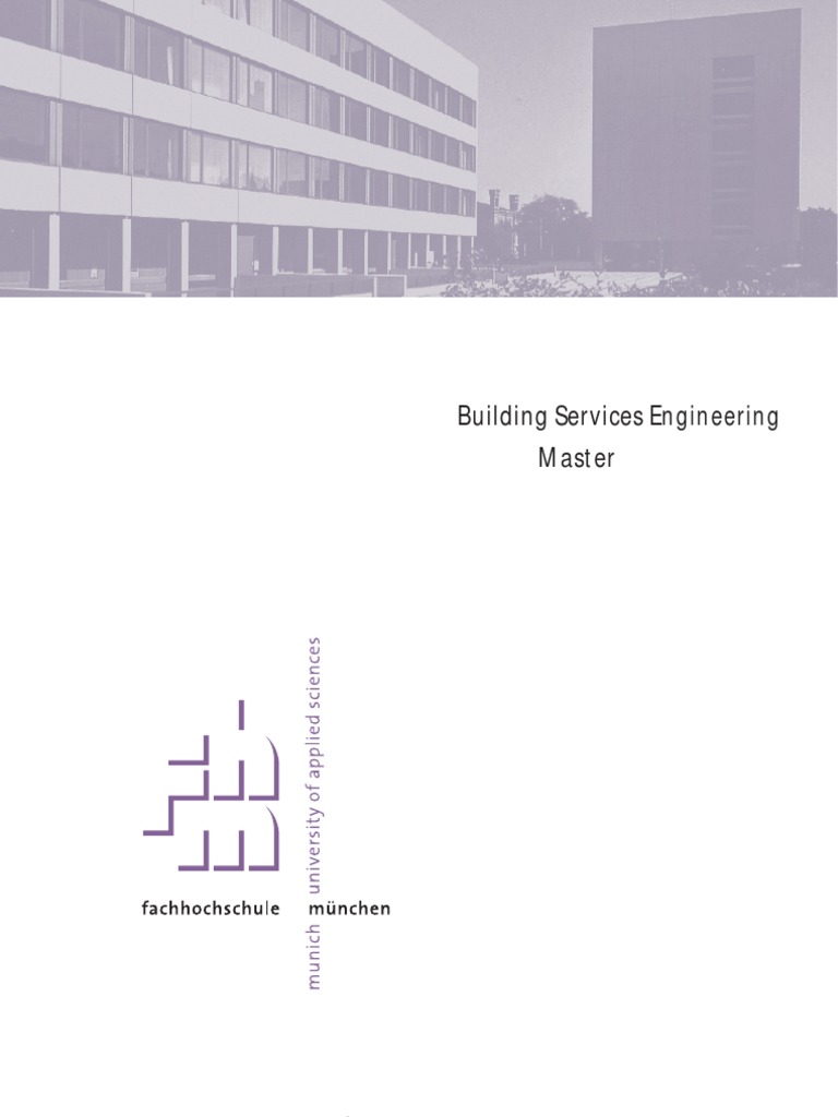 Building Services Engineering Master: ECTS Information Package | PDF ...