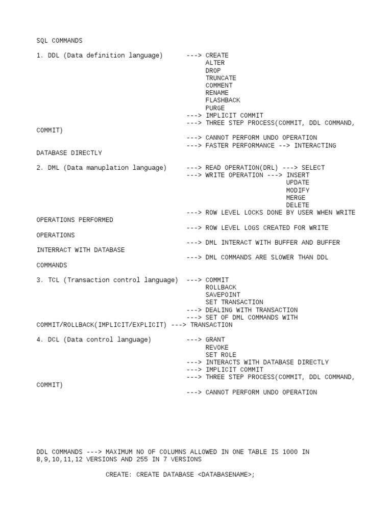 SQL | PDF | Data Management Software | Software Engineering