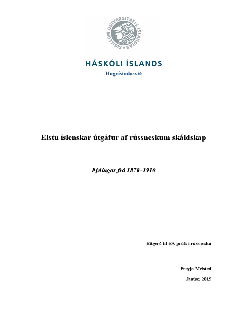 BA-ritgerð - Freyja Melsted - Endanleg Lokaútgáfa | PDF