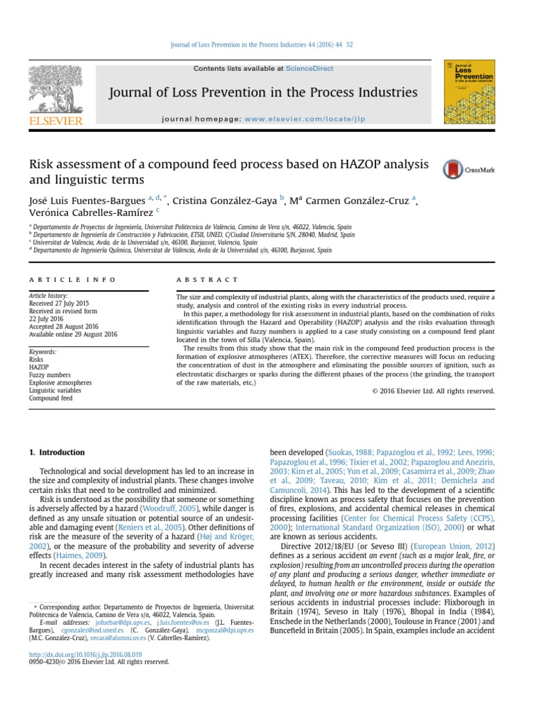 HAZOP - Grinding System | PDF | Risk Management | Risk Assessment