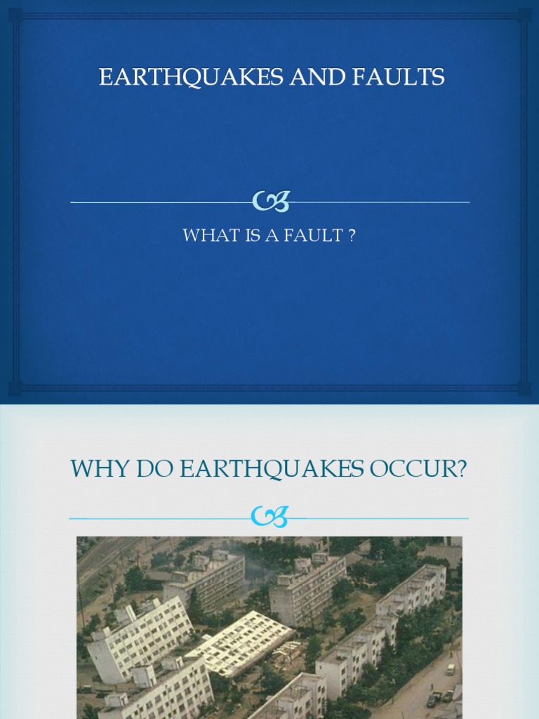 Understanding Earthquakes and Faults | PDF | Fault (Geology) | Earthquakes