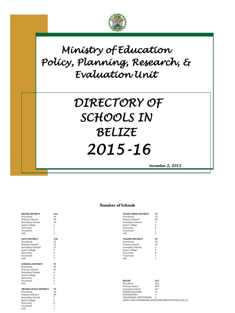 School Directory | PDF