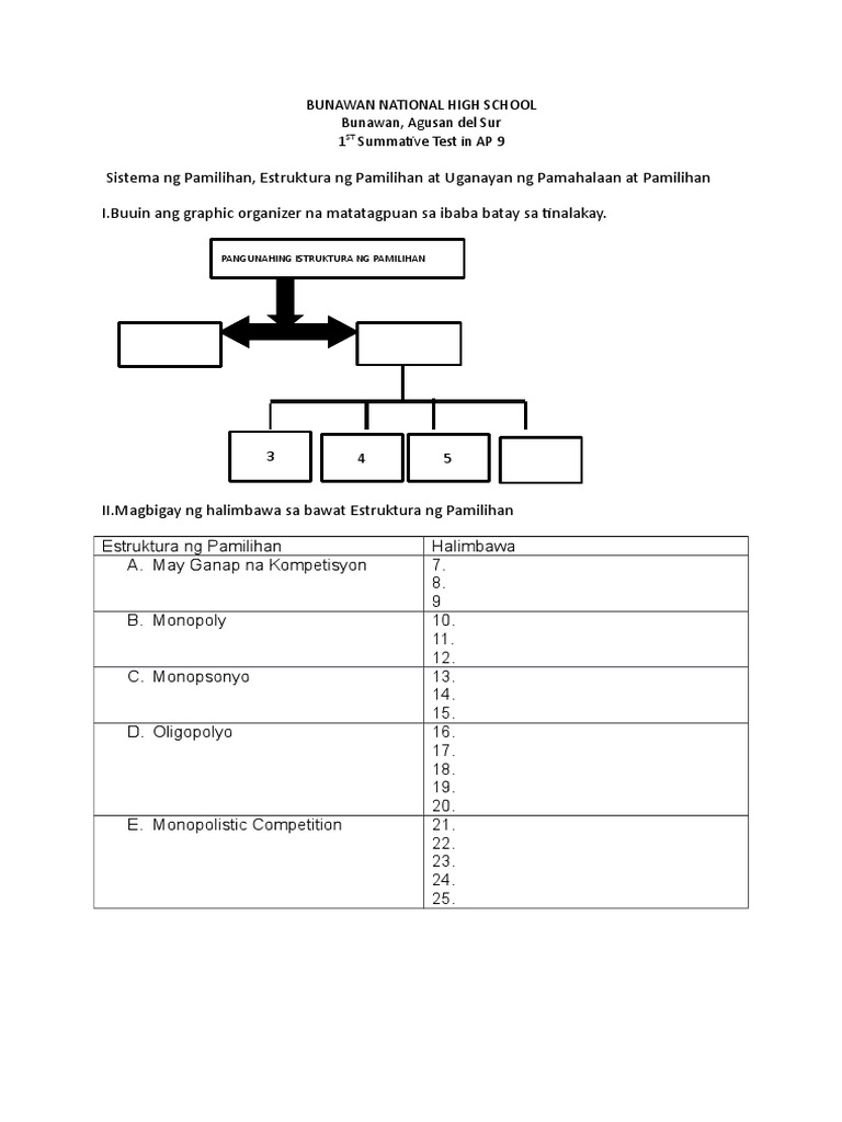 Summative Test | PDF