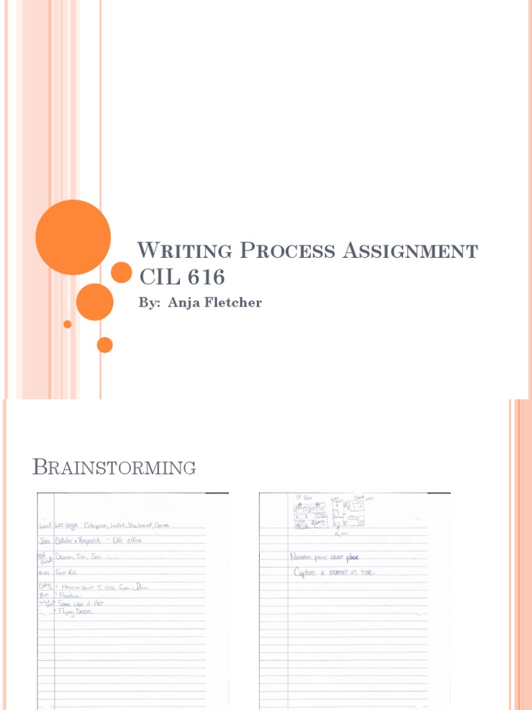 Writing Process Assignment Overview | PDF