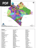 Mapa Edomex Division Politica C N | PDF | México