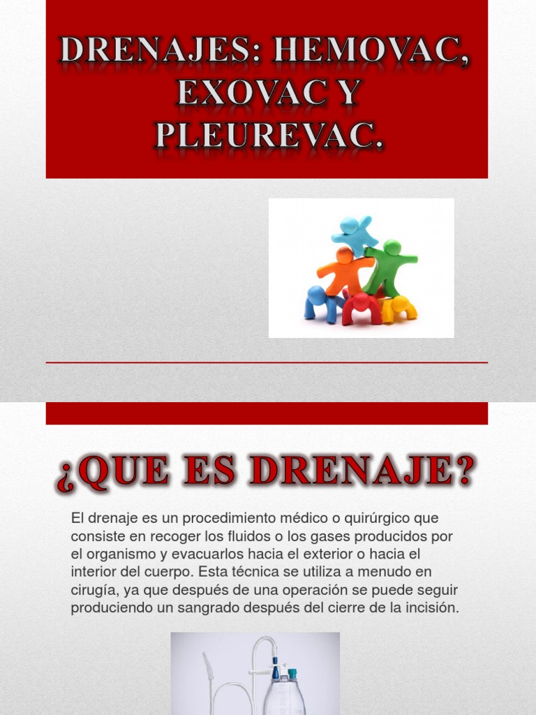 Drenajes | PDF | Drenaje | Especialidades Medicas