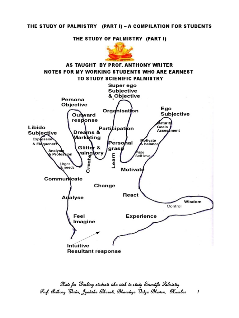 Scientific Palmistry Study Guide | PDF
