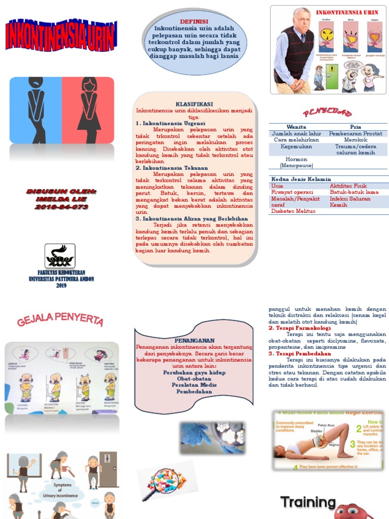 Inkontinensia Urin Leaflet | PDF