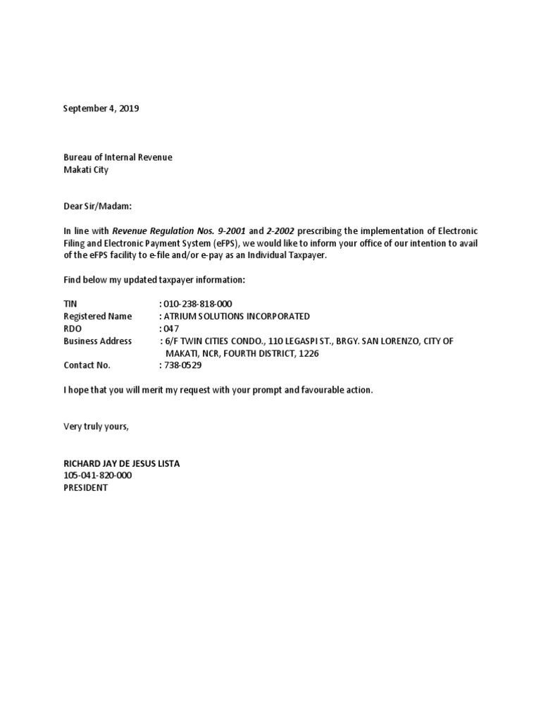 02.letter of Intent - Atrium | PDF