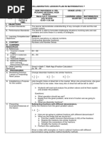 Week 7 Lesson Plan 1 | PDF | Lesson Plan | Teaching Mathematics