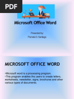 Lesson 4 - MS Word Inserting, Editing, Formatting Objects | PDF | Hyperlink | Software