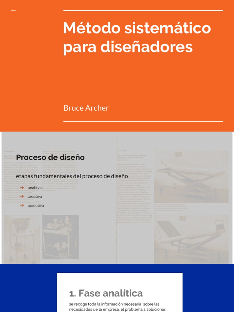 Metodologia - Bruce Archer | Diseño | Evaluación