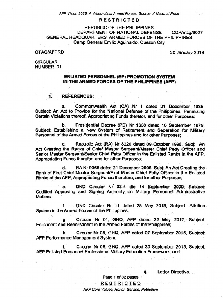 Circular NR 1 EP Promotion System | PDF