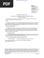 MIL-PRF-83282D Hydraulic Fluid Specs | PDF | Pressure | Petroleum