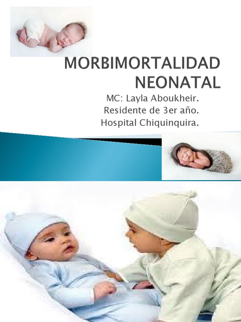 Morbimortalidad Neonatal | PDF | Isquemia | Parto