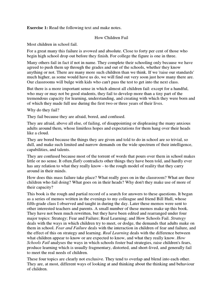 Note Making - Exercises | PDF | Coffee | Nature