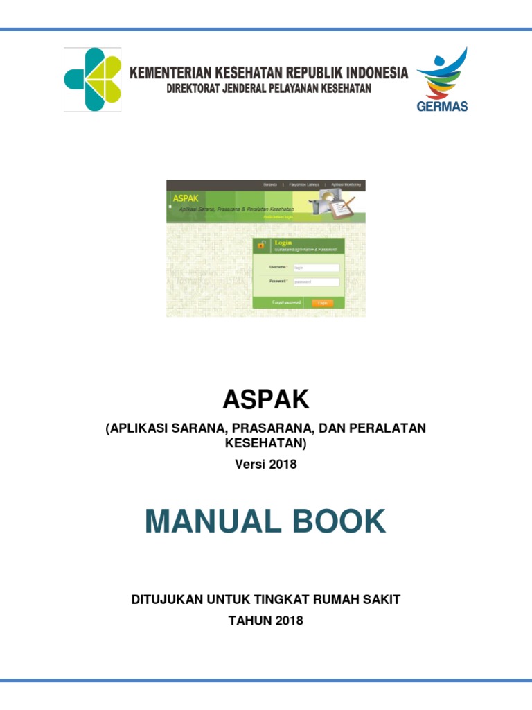 ASPAK Manual Book - Rumah Sakit | PDF