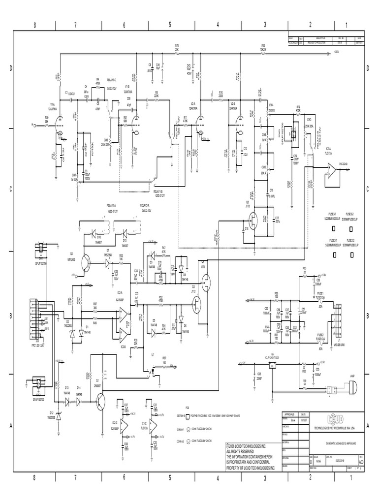 Crate V33H Schematic | PDF